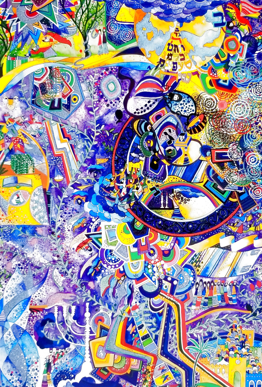 Celebrations Limited Edition Lithograph by Raphael Abecassis - For Sale ...