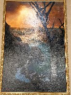 Sunset at Pinnacle Rock 1988 Oil on Canvas by Loren D Adams - For Sale ...