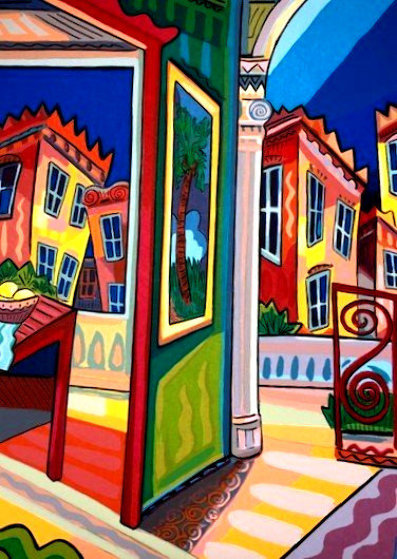 City Light Serigraph 16x12 by Jason Alexander - For Sale on Art Brokerage