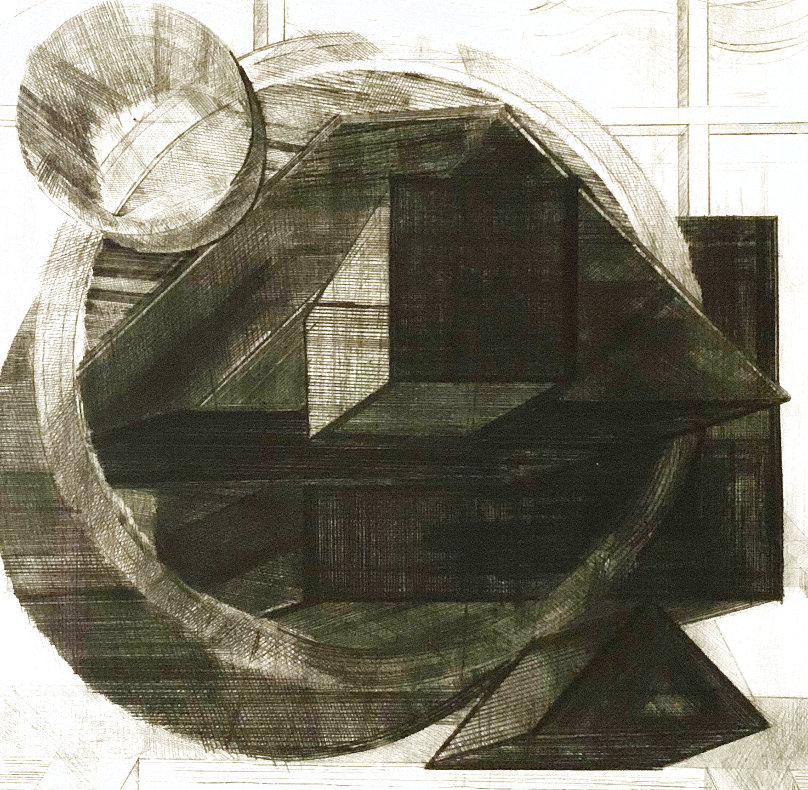 Al Held American Abstract Artist Paintings For Sale