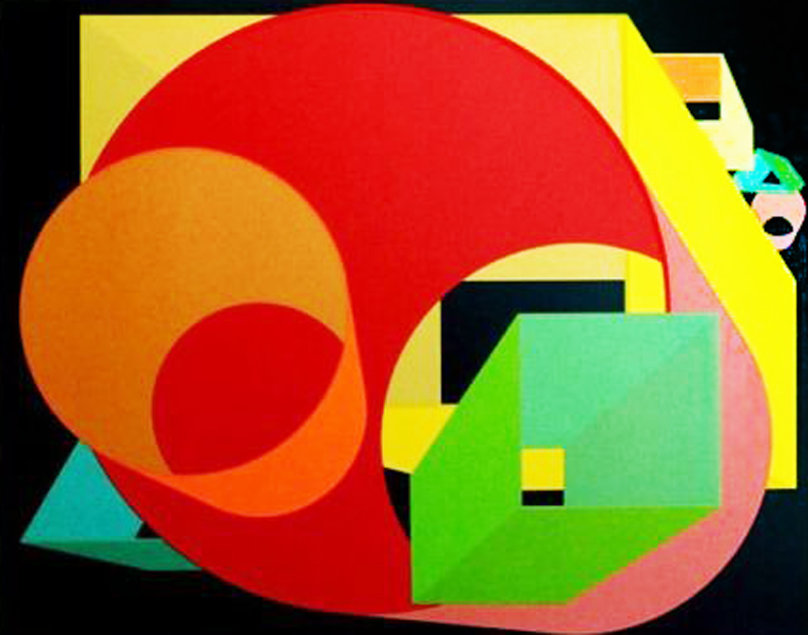 Al Held American Abstract Artist Paintings For Sale