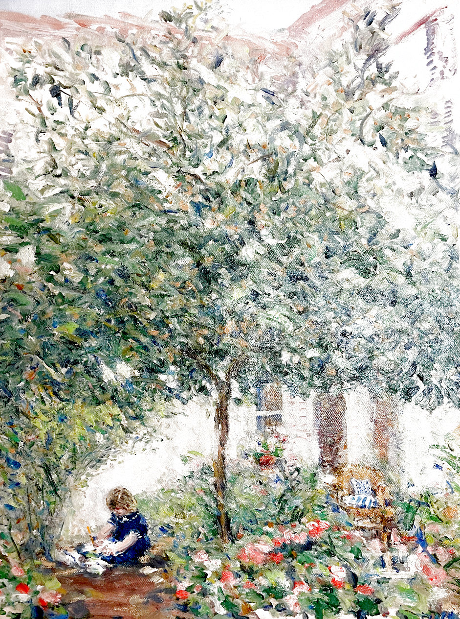 La Petite Fille Amy Oil on Canvas by Duane Alt - For Sale on Art Brokerage