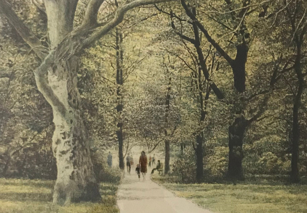 Central Park 1985 by Harold Altman