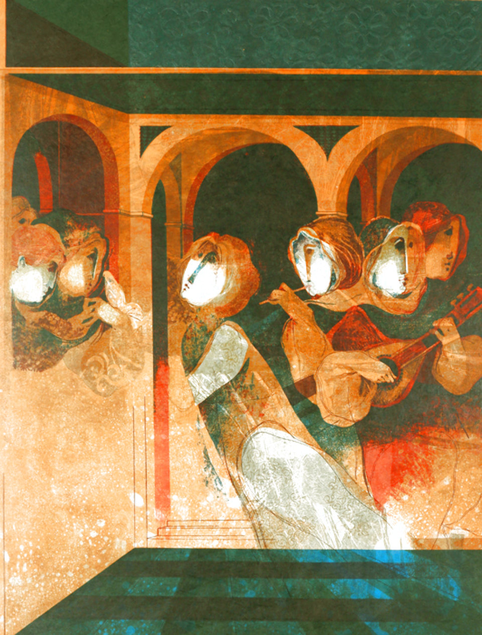 lithograph, Sunol Alvar, Suite Renaixent: Untitled 1977 by Sunol Alvar ...