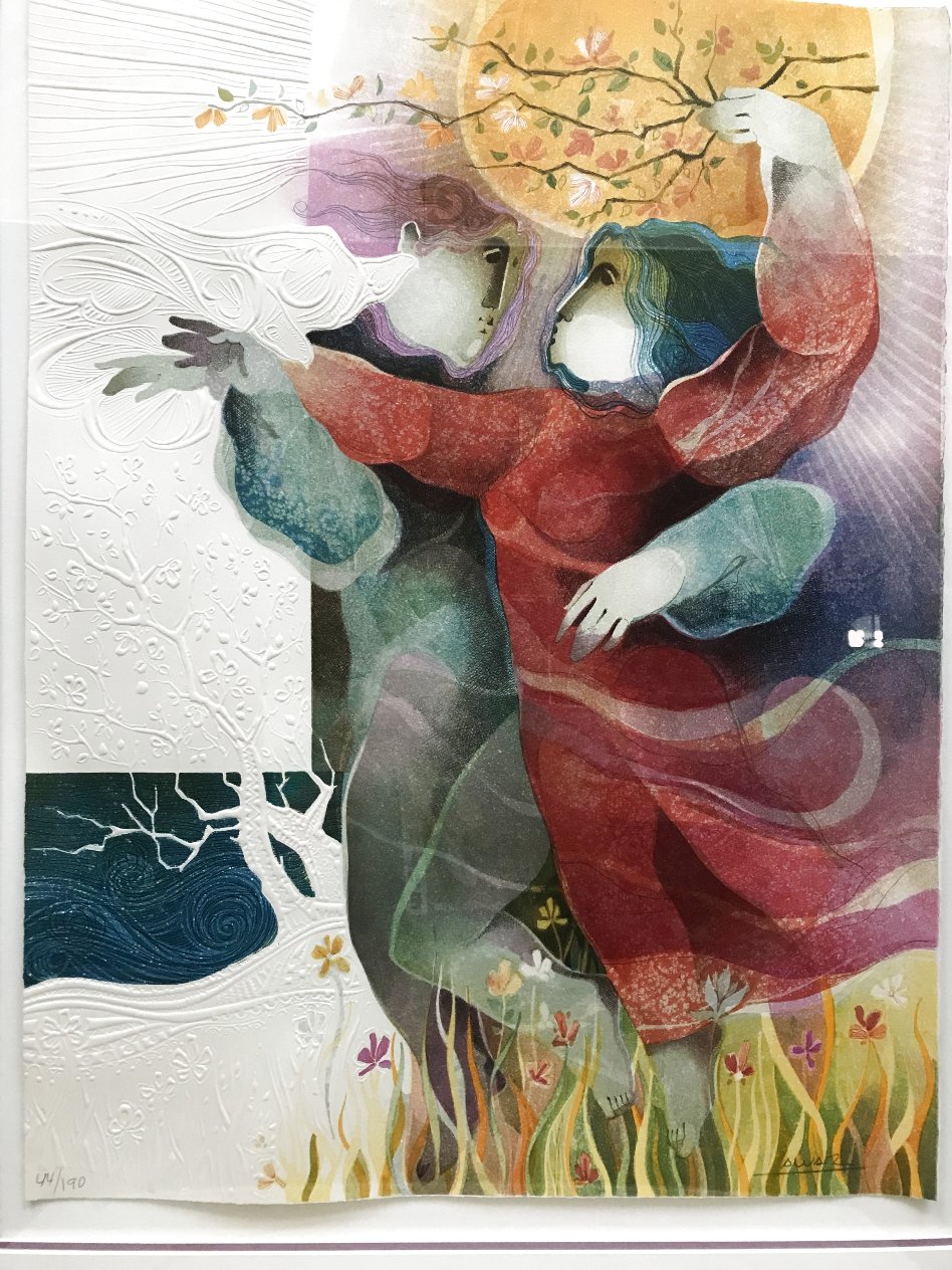 Times of Our Days - Set of 4 Lithographs 20x26 by Sunol Alvar - For ...