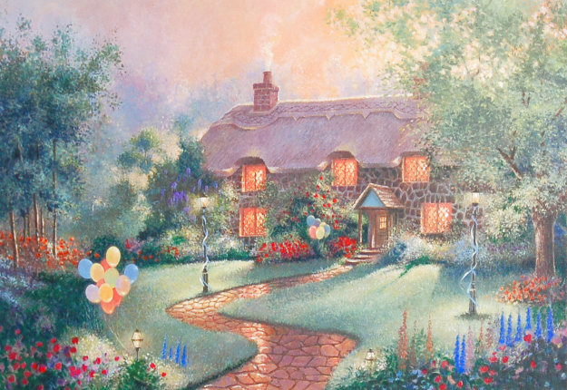 Andrew Warden , print, Party Cottage by Andrew Warden - For Sale on Art ...