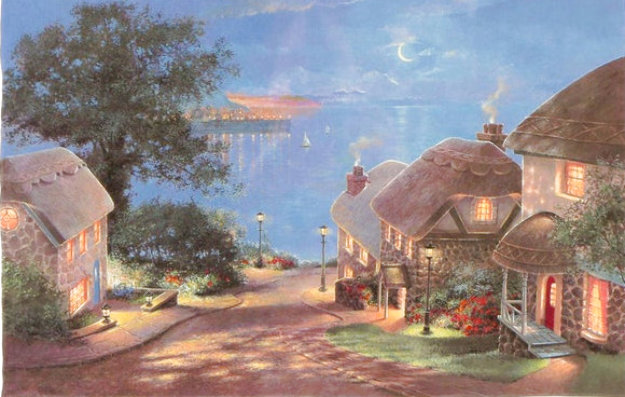 Andrew Warden , print, Party Cottage by Andrew Warden