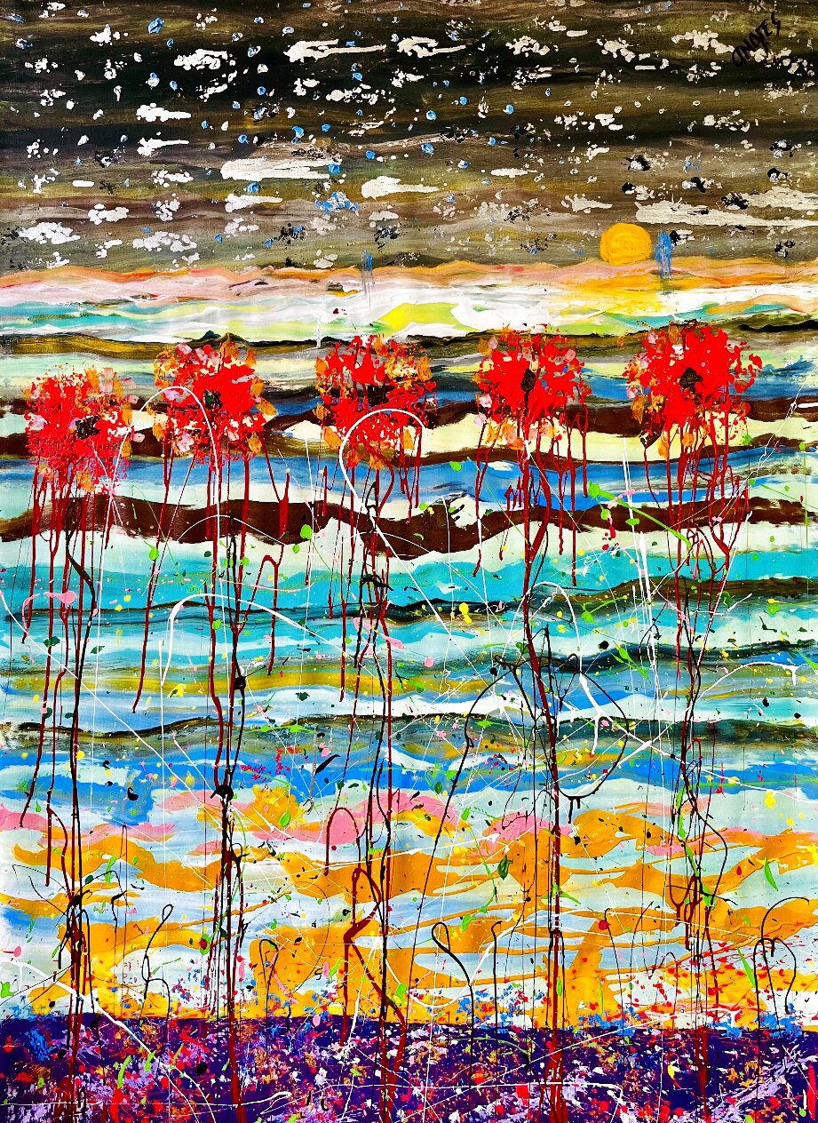 Palm Beach 2020 Mixed Media on Canvas by Giora Angres - For Sale on Art ...