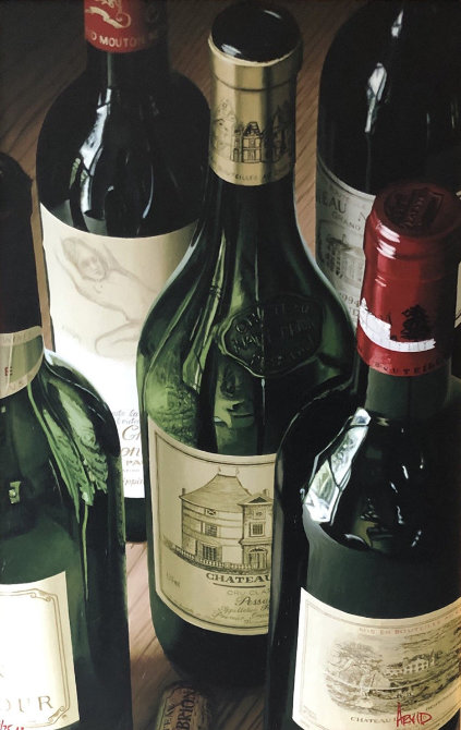 Thomas Arvid American Contemporary Painter Of Wine Paintings/prints For ...
