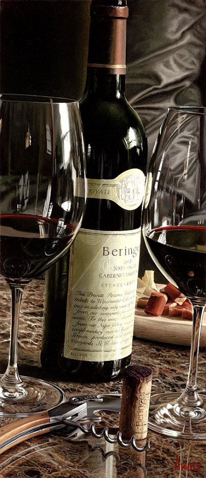 Park West Artist: Thomas Arvid American Contemporary Artist, Painter Of Wine , Paintings/prints ...