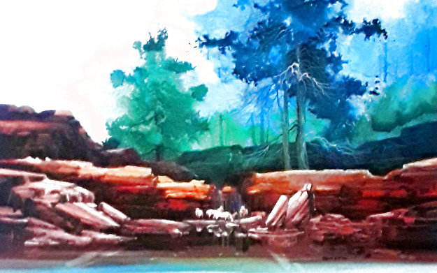 Secret Springs 1993 Lithograph 18x26 by Michael Atkinson - For Sale on ...