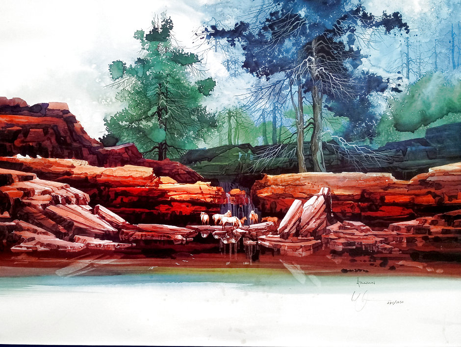 Michael Atkinson American Contemporary Texas Artist Artwork For Sale ...