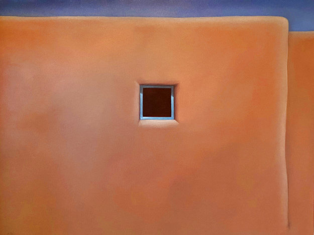 John Axton, Pueblo Turquoise , original painting, 1990 by John Axton