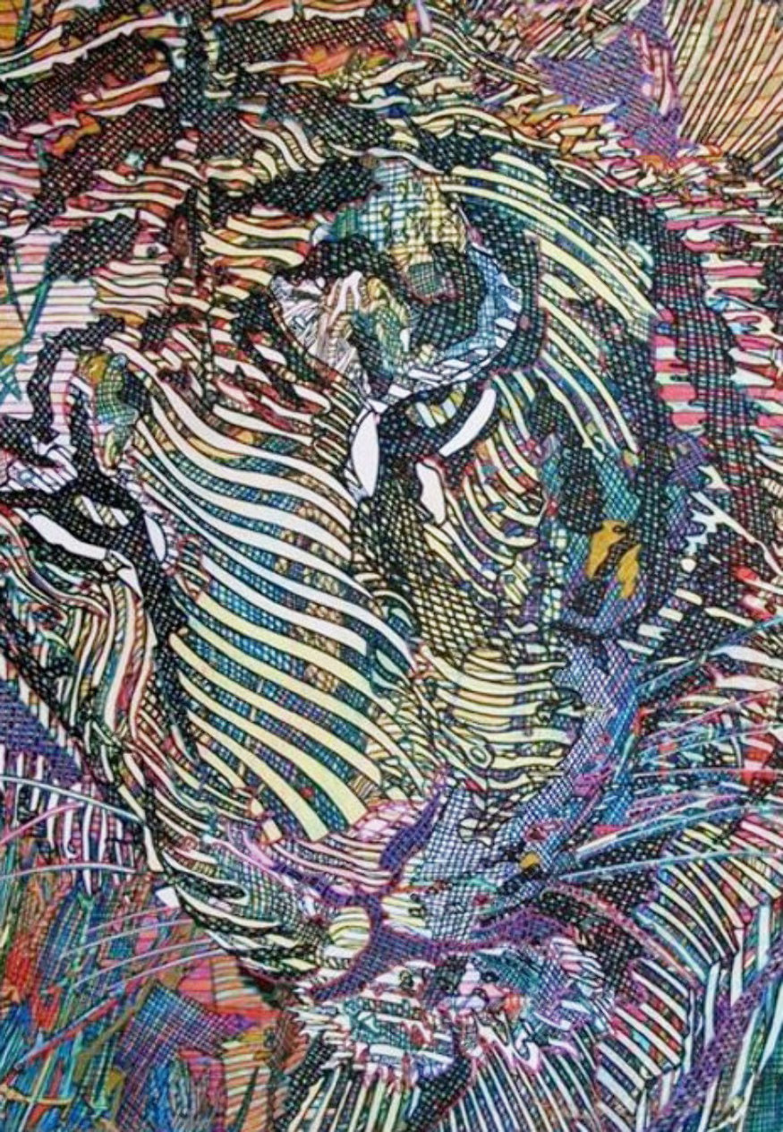 Guillaume Azoulay print of tiger, big cat by Guillaume Azoulay - For ...