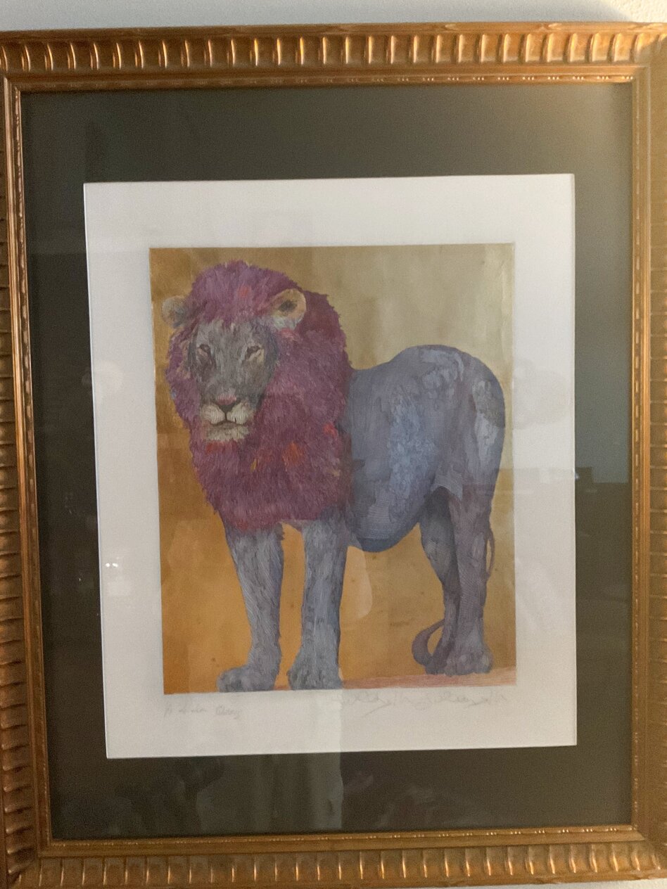 Le Lion - Unique by Guillaume Azoulay - For Sale on Art Brokerage
