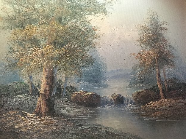 Untitled Landscape 1960 19x15 by Edward Barton