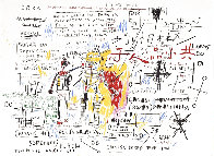 Boxer Rebellion 2018 Limited Edition Screenprint by Jean Michel Basquiat - For Sale on Art Brokerage
