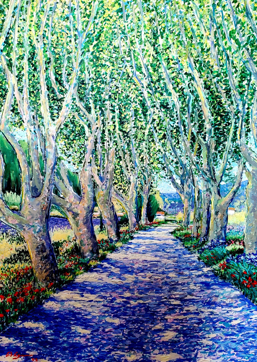 Parfum De Soleil Et De Lavande 1992 Impressionism by Guy Begin - For ...