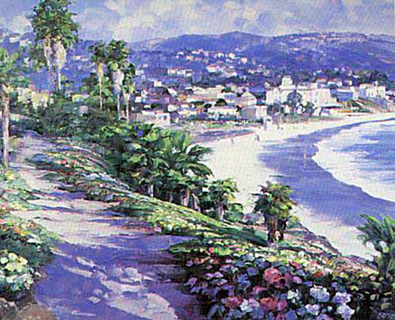 Laguna Beach 1989 - California by Howard Behrens - For Sale on Art ...