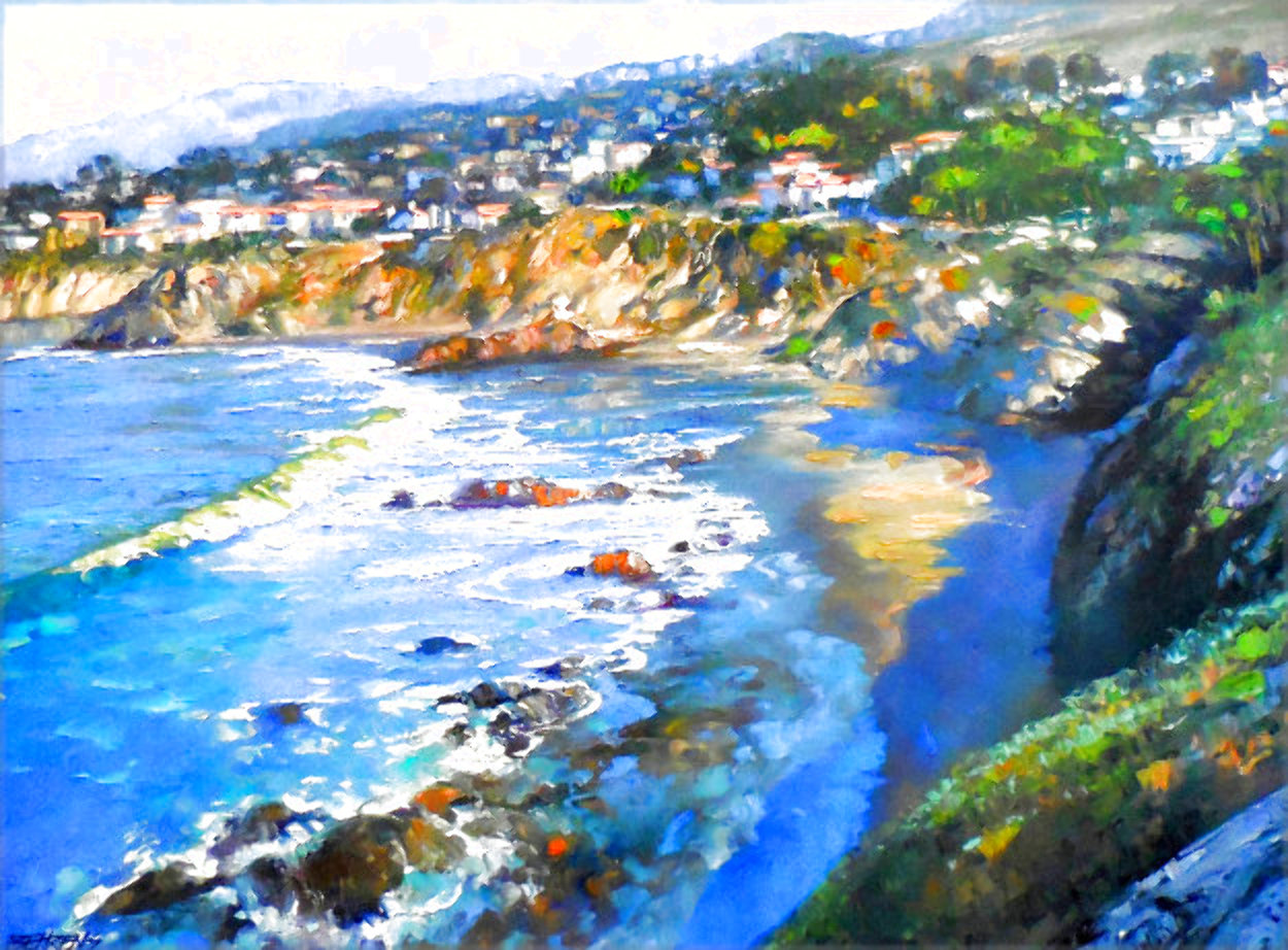 Howard Behrens, California Shores, 2001, Embellished by Howard Behrens