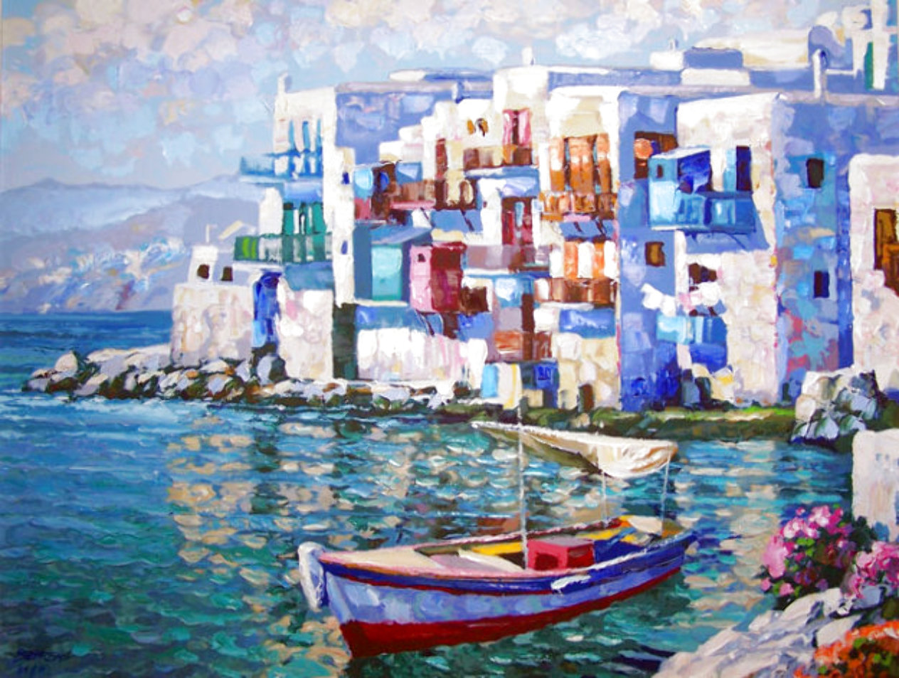 Howard Behrens, print, Mykonos by Howard Behrens - For Sale on Art ...