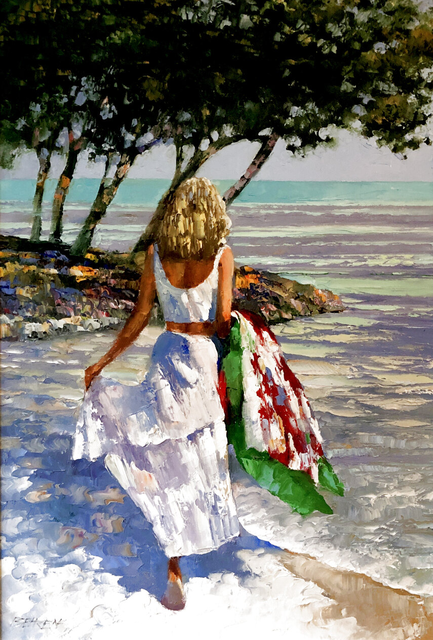 My Beloved Oil on Canvas by Howard Behrens - For Sale on Art Brokerage