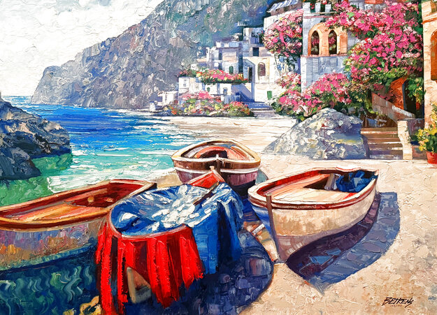 Memories of Capri 2007 Framed Limited Edition Embellished Giclee on ...