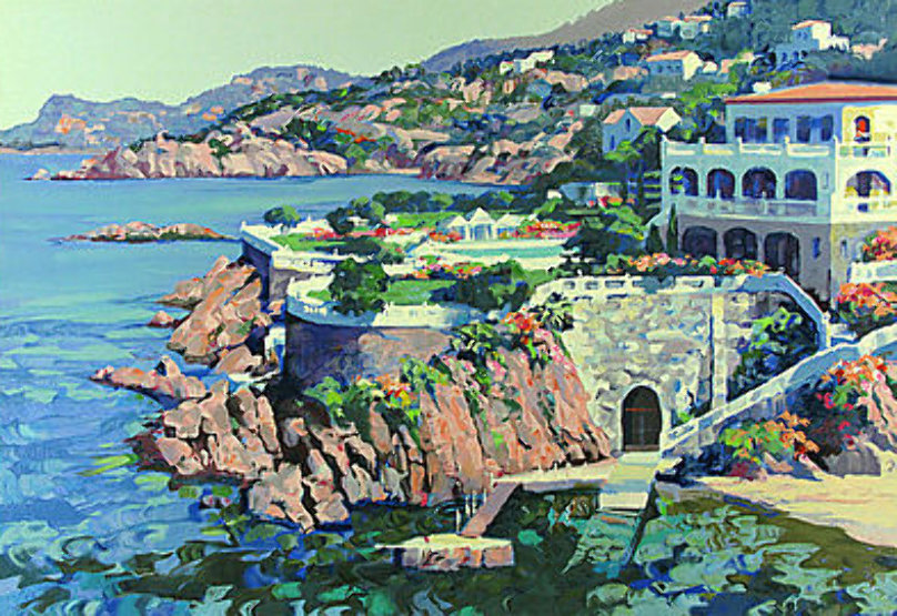 Cafe De France by Stephen Bergstrom - For Sale on Art Brokerage