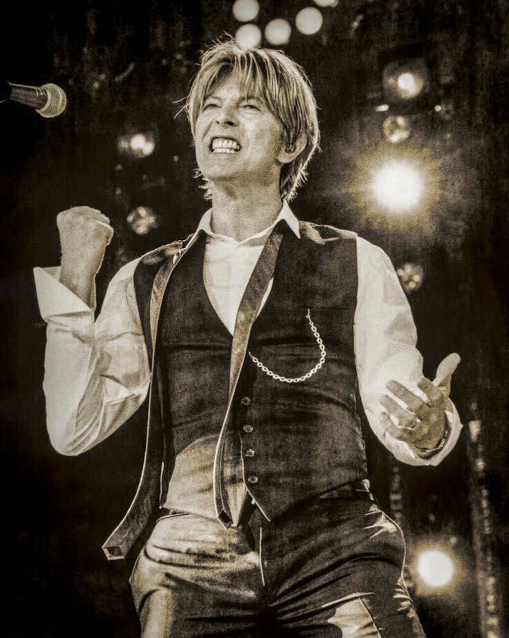 David Bowie, Toronto 2002 Silver Gelatin Photograph by Richard Beland ...