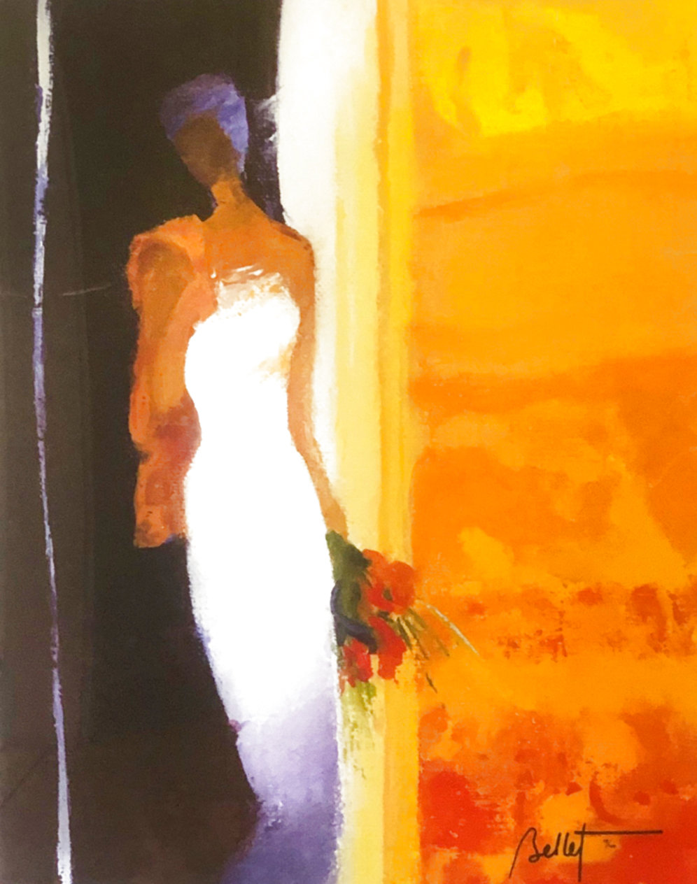 Emile Bellet print, Promenade 2013 , Embellished by Emile Bellet - For ...