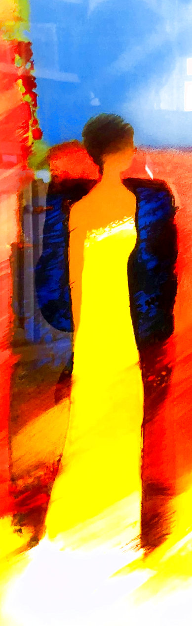 Femme 2006 Lithograph 33x18 by Emile Bellet - For Sale on Art Brokerage