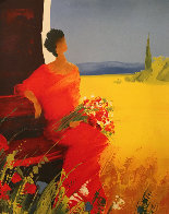 Untitled 1980 Embellished by Emile Bellet - For Sale on Art Brokerage