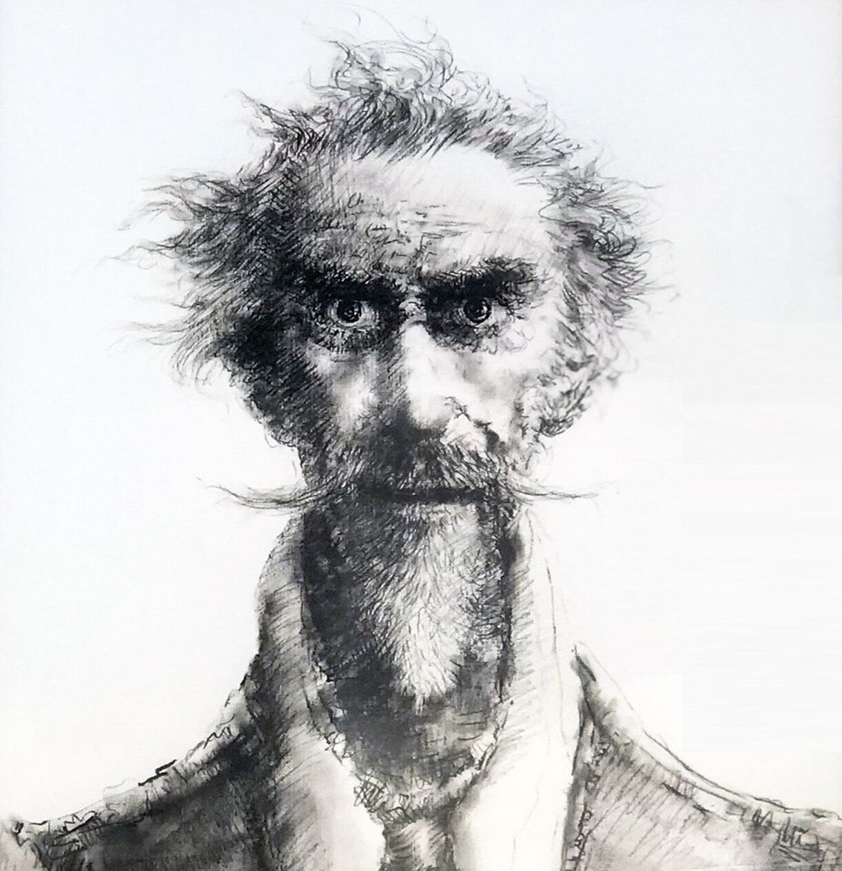 Don Quixote 2014 Mixed Media Drawing by Juan Angel Castillo Bertho ...
