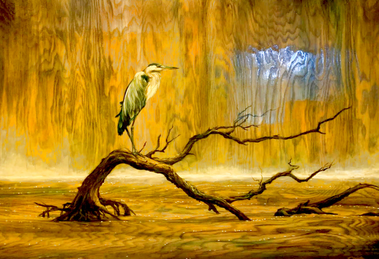 Hangin Out 2018 Oil on Wood by Matt Beyrer - For Sale on Art Brokerage