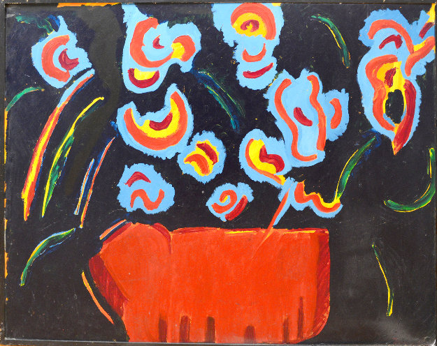 Cornucopia 2018 38x50 Huge by Frances Bildner - For Sale on Art Brokerage