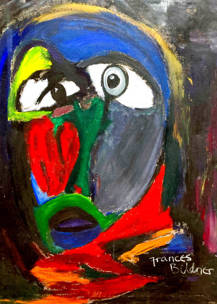 Primitive 2020 Acrylic 50x36 by Frances Bildner - For Sale on Art Brokerage