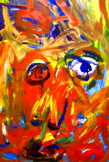 Obfuscation 2020 Acrylic on Canvas 44x30 by Frances Bildner - For Sale ...