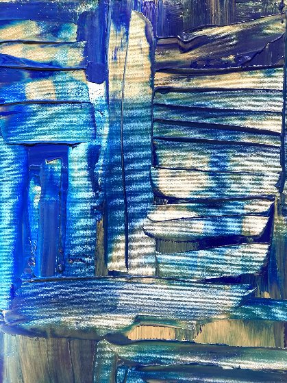 Evening Shutters 2022 Acrylic on Canvas 24x20 by Frances Bildner - For ...