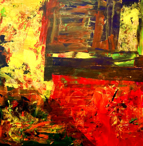 Colour 2022 Acrylic on Canvas 39x39 by Frances Bildner - For Sale on ...