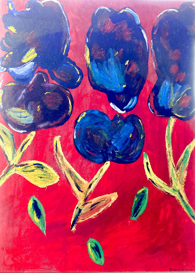 Three Dancers 2019 Acrylic 50x38 by Frances Bildner - For Sale on Art ...