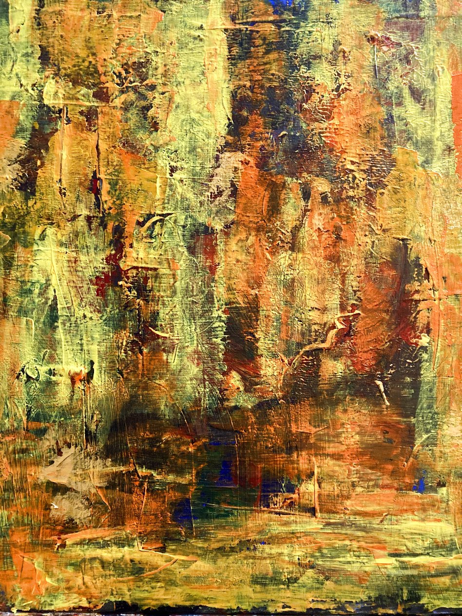 Autumn New Hampshire 2022 Acrylic on Canvas 24x18 by Frances Bildner ...