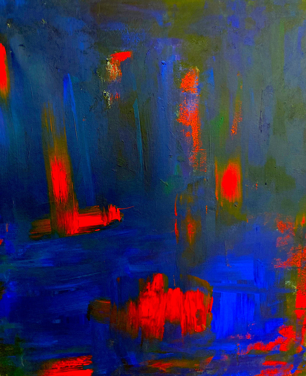 Las Estrellas de Amor 2002 Acrylic on Canvas by Frances Bildner - For ...