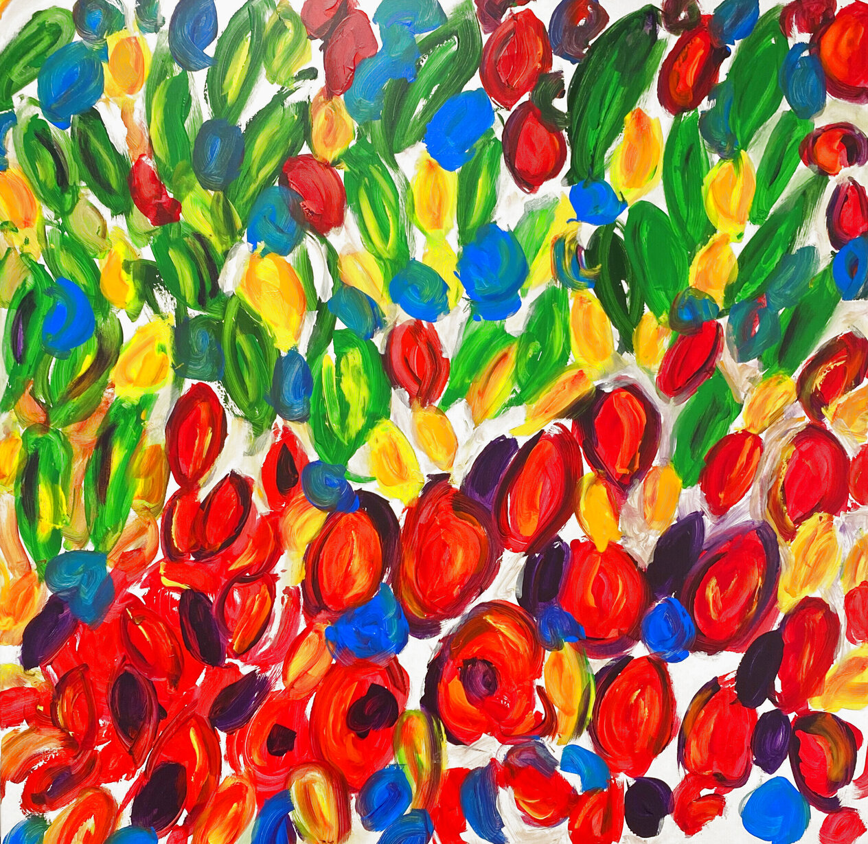 Majorca Inspiration 2025 Acrylic on Canvas by Frances Bildner - For ...