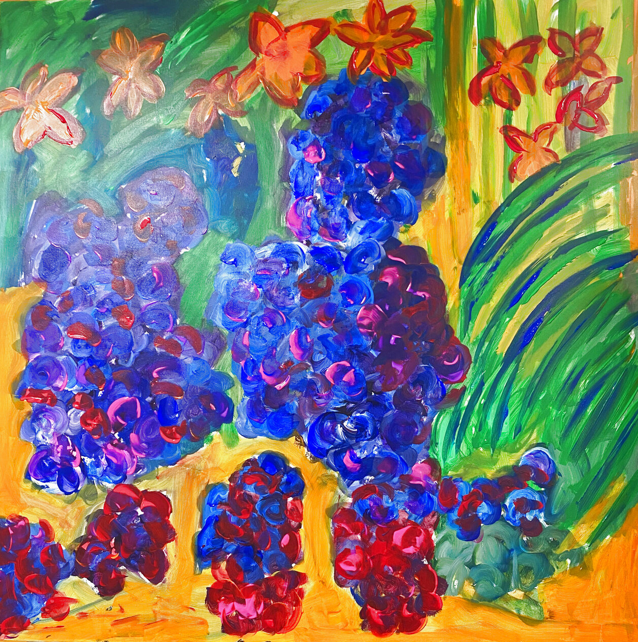 Abundance 2025 Acrylic on Canvas by Frances Bildner - For Sale on Art ...