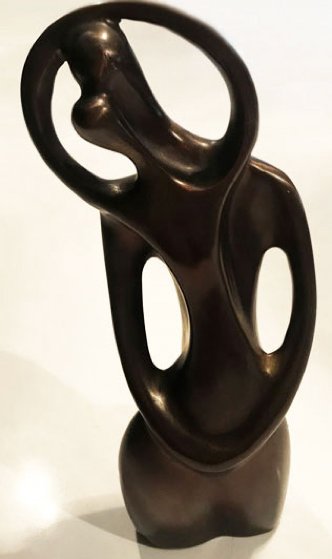 A Time Out to Be Within Bronze 10 in by Ruth Bloch