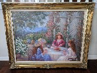 Untitled Painting 38x48 by Bela Bodo - For Sale on Art Brokerage