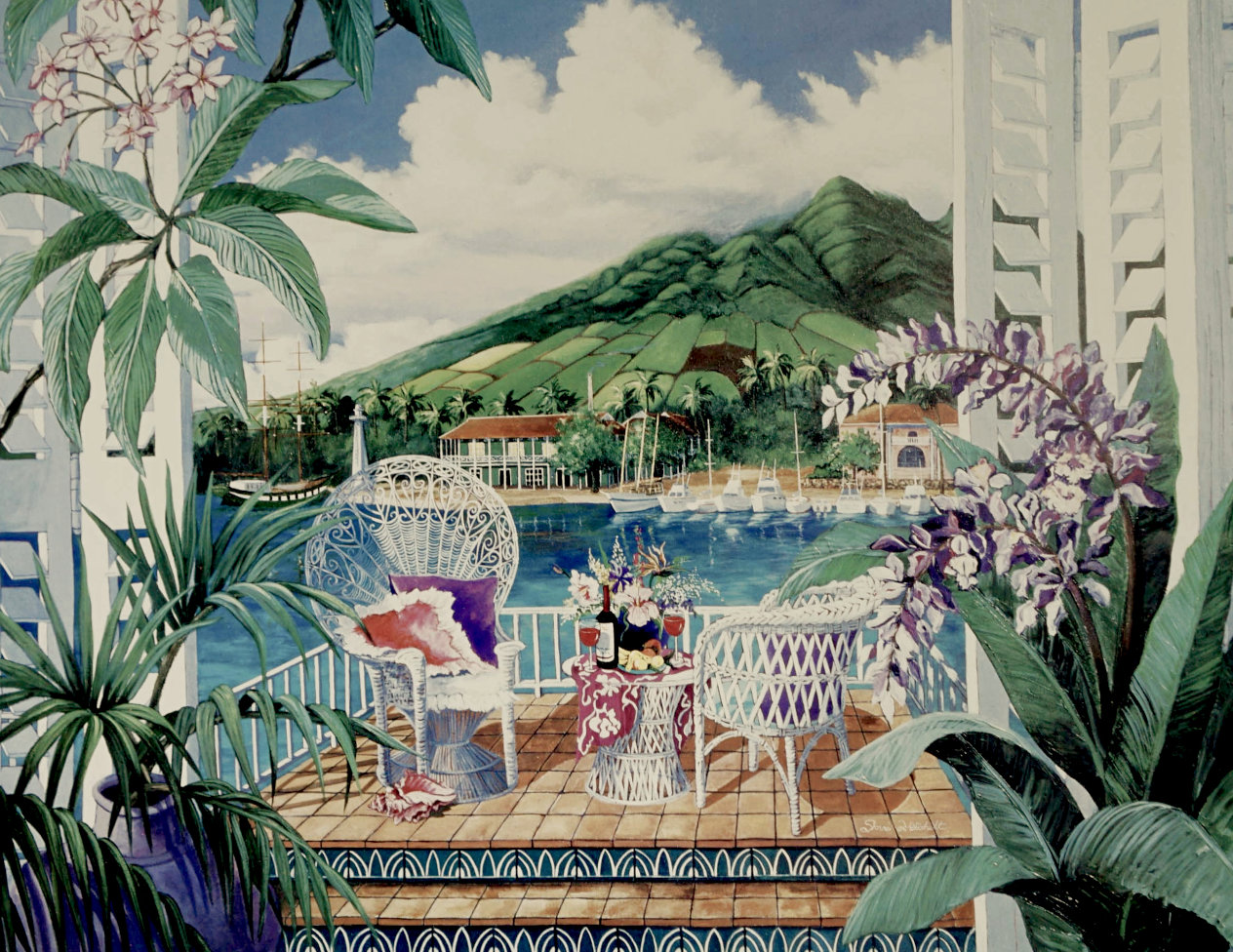 Magic Moments Limited Edition Serigraph by Sharie Hatchett Bohlmann - For Sale on Art Brokerage