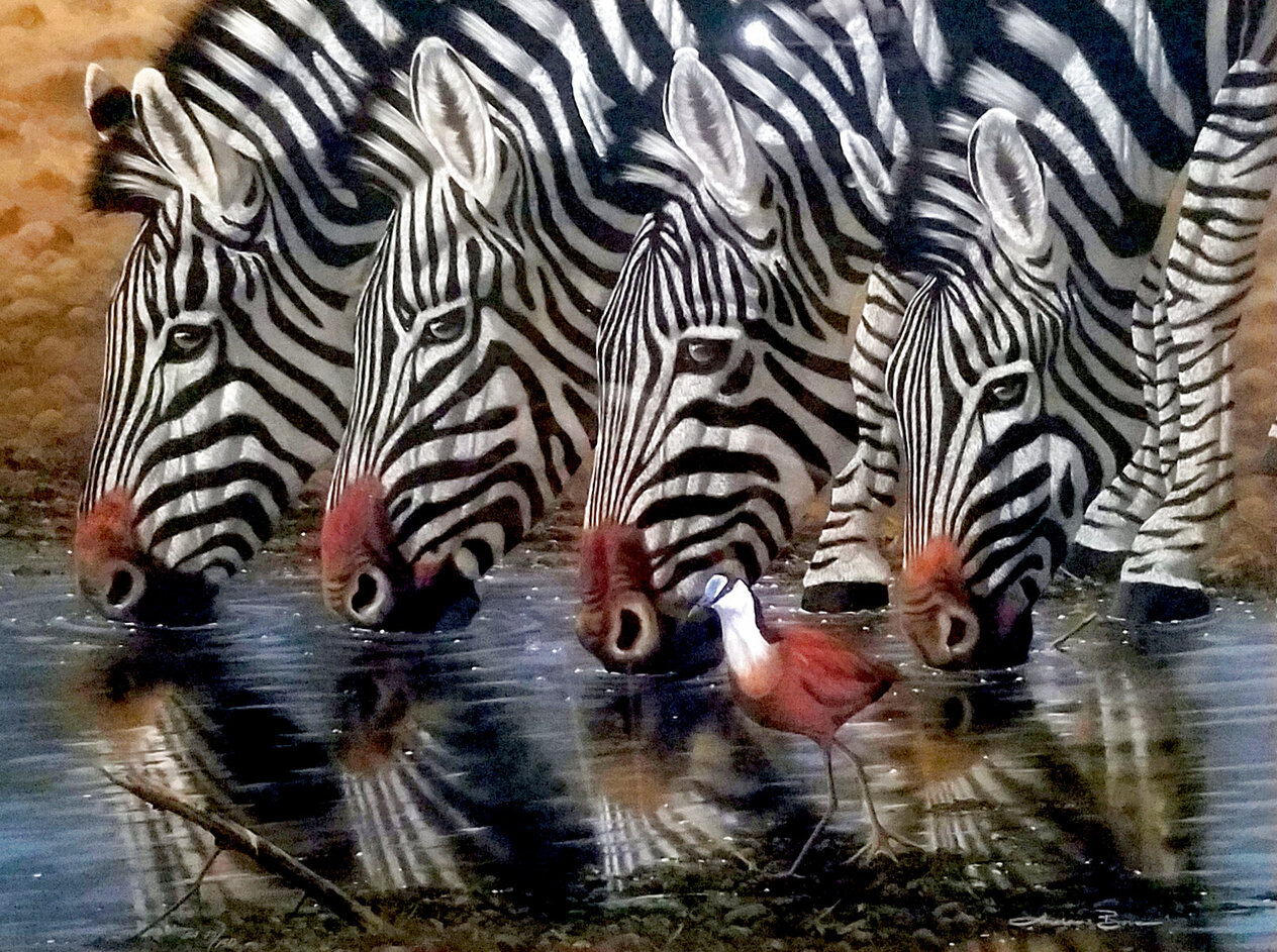 Lilly Trotter Framed Limited Edition Giclee 15x20 by Andrew Bone - For ...