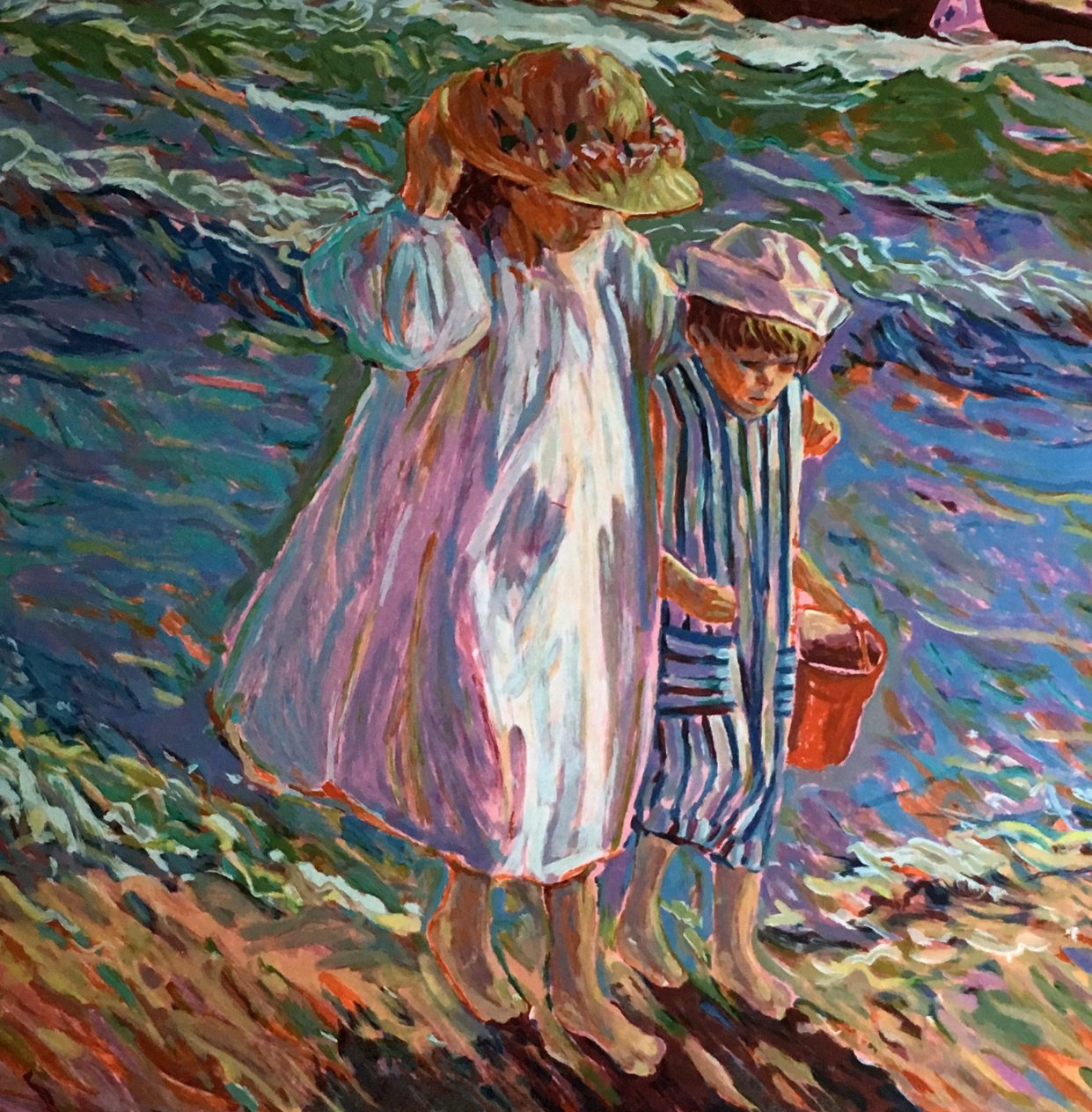 My Little Sister AP by Irene Borg - For Sale on Art Brokerage