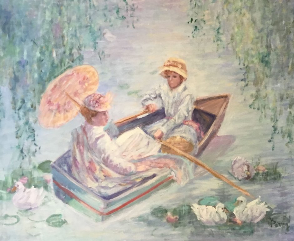 Park West: Irene Borg American Contemporary Artist Paintings For Sale ...